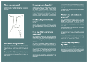 Grommet Insertion Patient Counselling OSCE - DNB Mentors